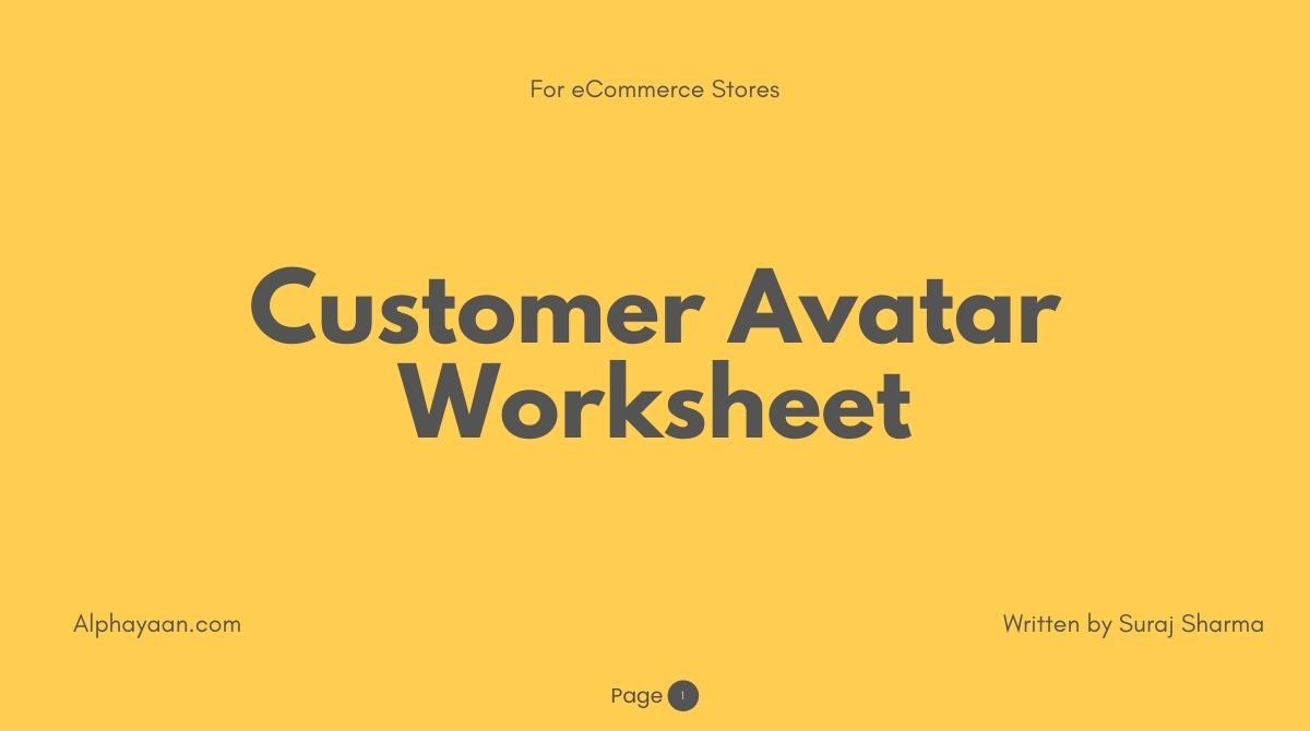 Alphayaan Digital - [WORKSHEET] The First Ultimate Guide to Creating ...